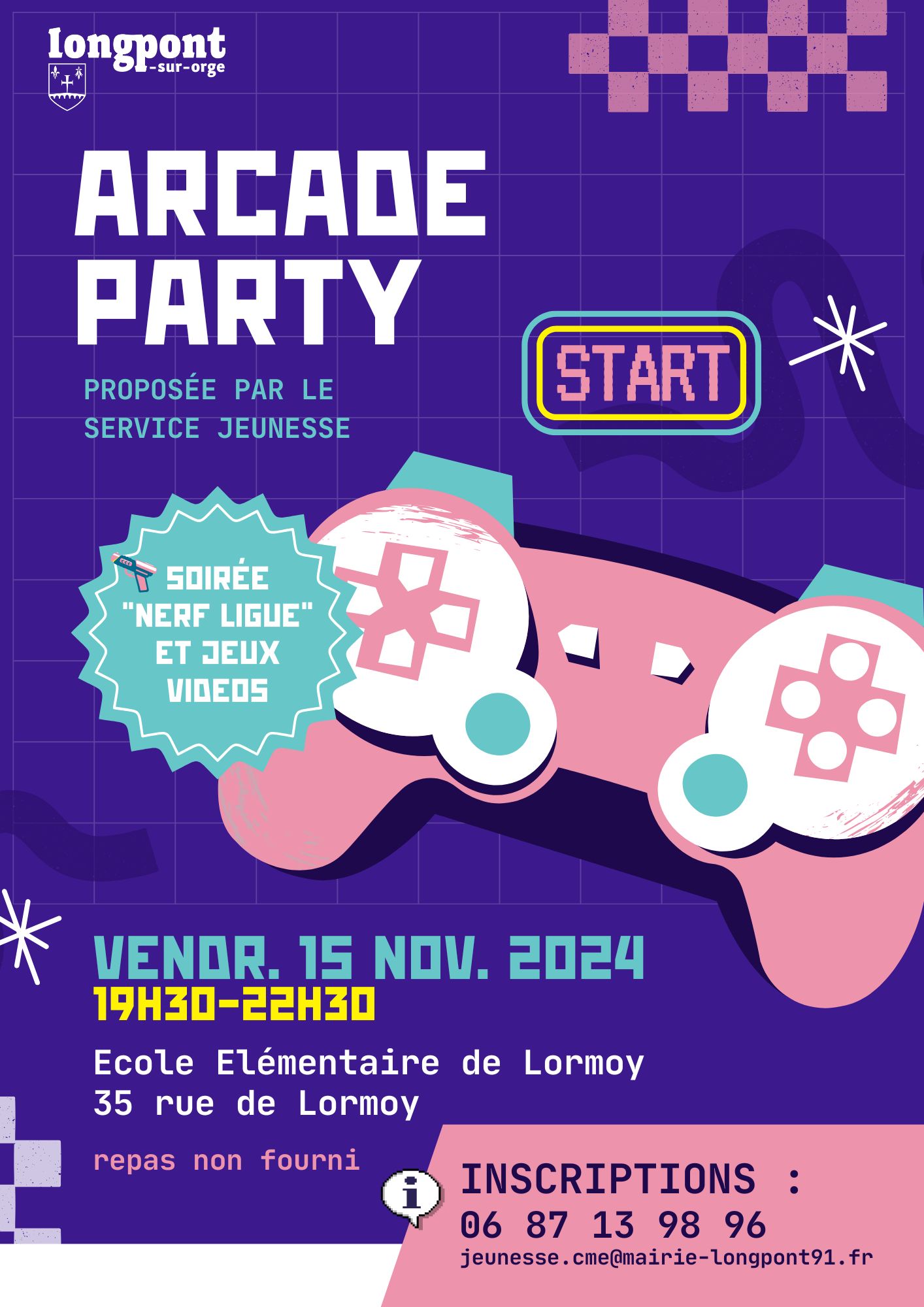 Arcade Party - Mairie de Longpont-sur-Orge