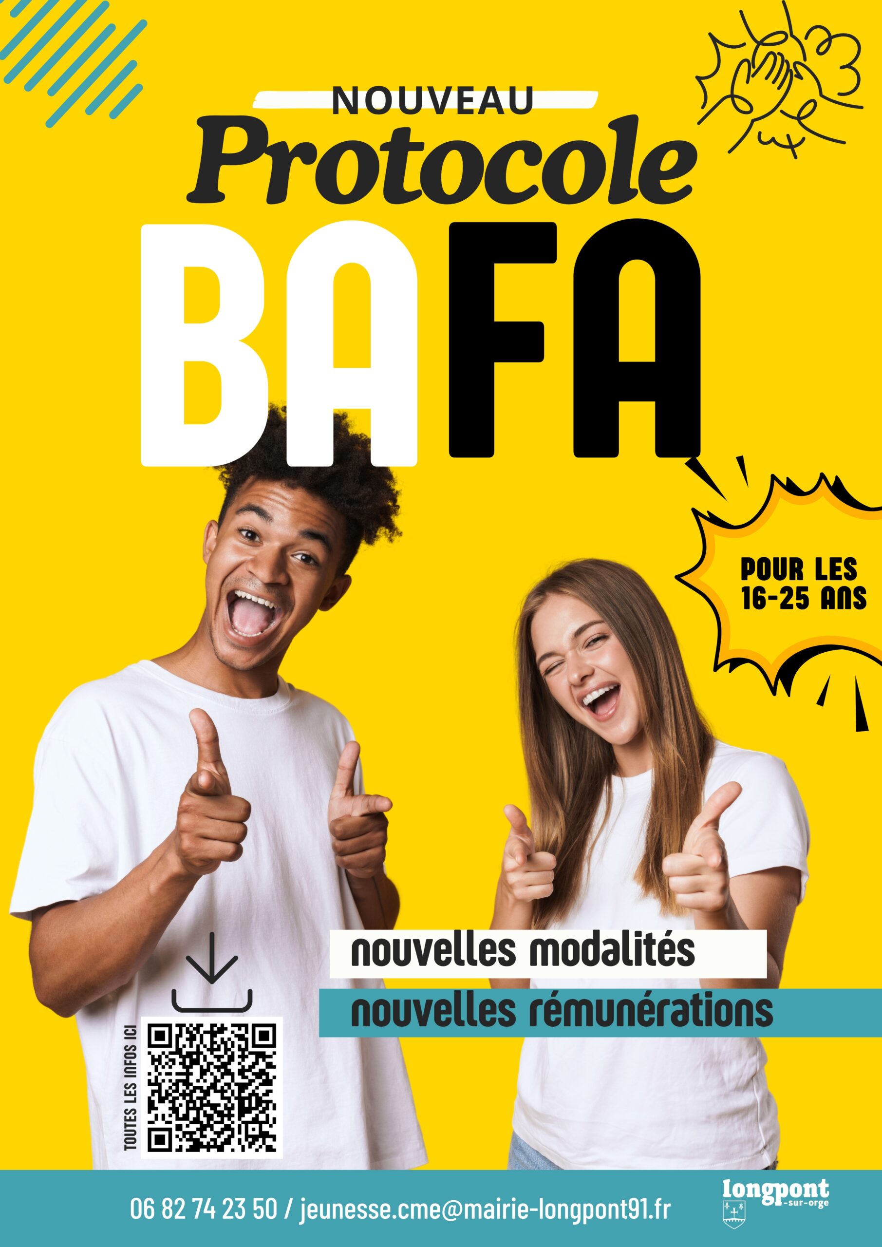 Nouveau Protocole BAFA - Mairie de Longpont-sur-Orge