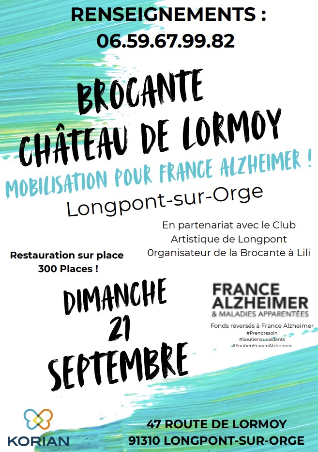 Brocante Château de Lormoy - Mairie de Longpont-sur-Orge